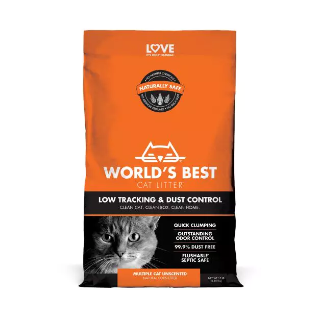 World's Best Multi Cat Unscented Low Tracking Cat Litter – Pet Circus