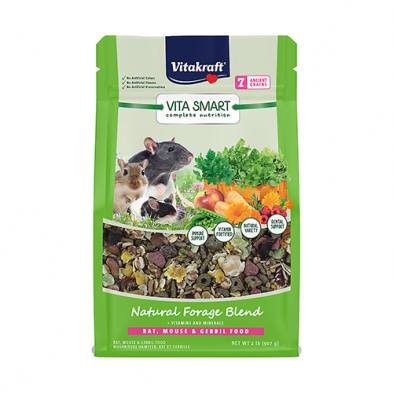 Vitakraft® Vitasmart® Natural Forage Blend Rat, Mouse & Gerbil Food ...